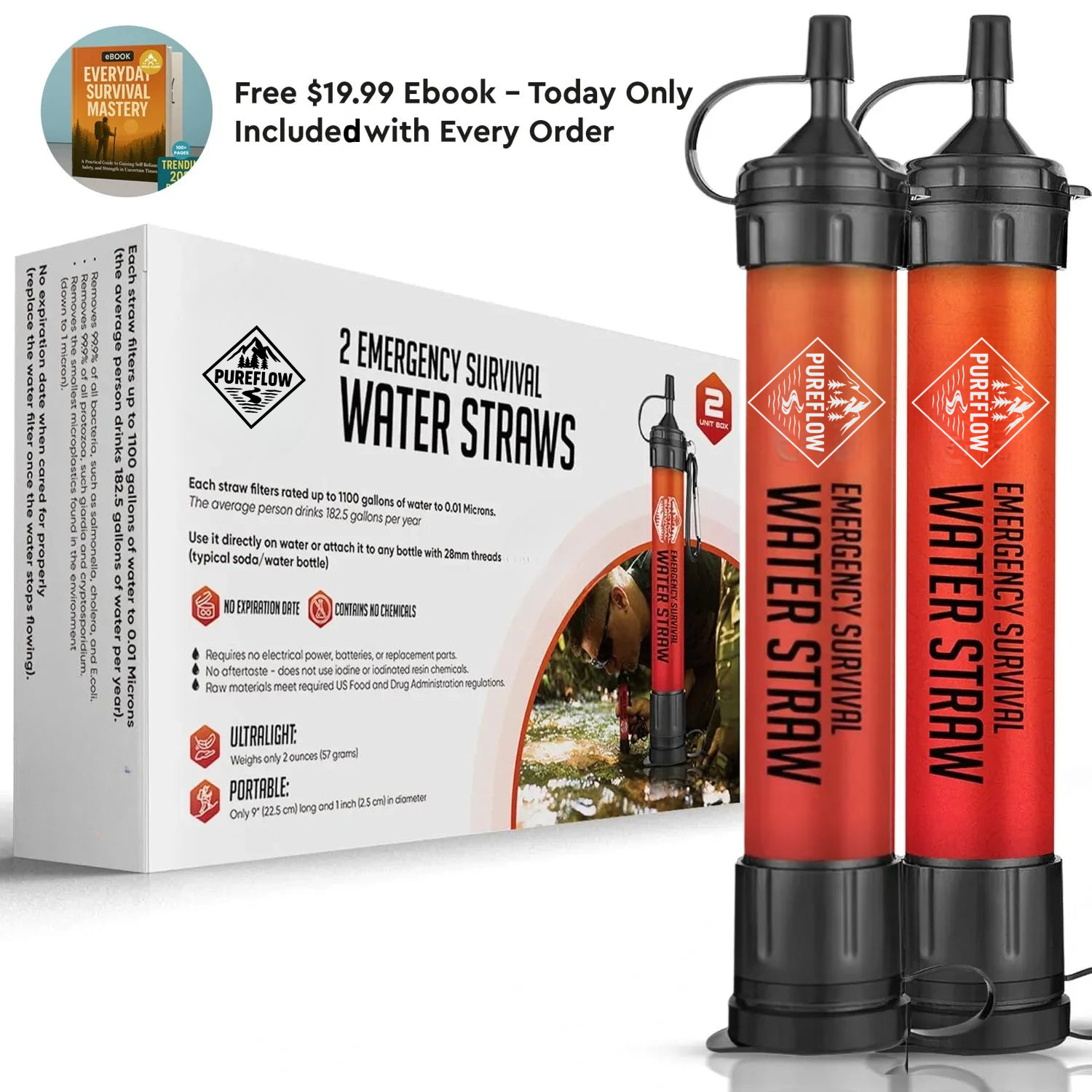 Survivor Filter Straw – PureFlow