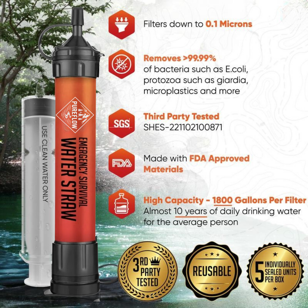 Survivor Filter Straw – PureFlow